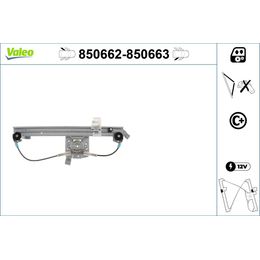 Valeo Fensterheber 850662 hinten links f&uuml;r RENAULT