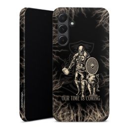 DeinDesign Galaxy A35 5G Handy Premium Case Smartphone Handyh&uuml;lle Schutzh&uuml;lle matt Wikinger Vikings Tv Show Designs Premium Case