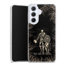 DeinDesign Galaxy A36 5G Handy Slim Case Silikon Handyh&uuml;lle transparent H&uuml;lle extra d&uuml;nn Wikinger Vikings Tv Show Designs Silikon Slim Case