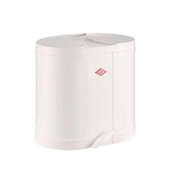 Wesco Abfallsammler &Ouml;kosammler 170, Wei&szlig;, Kunststoff, 2X15 L, 45x43x36 cm, Made in Germany, K&uuml;chen, K&uuml;chenausstattung, M&uuml;lleimer