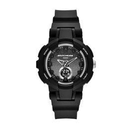 Chronograph Skechers "Brynwood", schwarz, Armbanduhren, Damen, Chronograph, Quarzuhr, Armbanduhr, Damenuhr, analog, digital, Tag, Wochentag