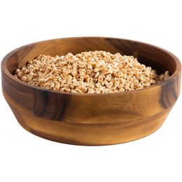 Servierschale APS "ACACIA", braun, B:27cm H:8,5cm L:27cm &Oslash;:27cm, Holzwerkstoff, Sch&uuml;sseln, Servierschale, Holz