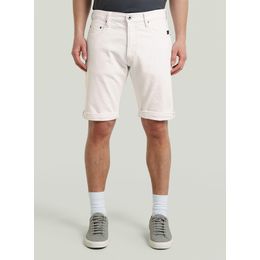 G-Star Raw Shorts G-STAR "Mosa Short", Herren, Gr. 28, ecru, Obermaterial: 98% Baumwolle, 2% Elasthan, Hosen Shorts