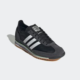 Sneaker adidas originals "SL 72 OG W", Damen, Gr. 36, core schwarz, ftwr wei&szlig;, carbon, Leder, Textil, Schuhe Sneaker