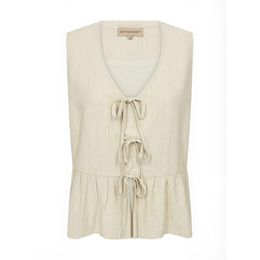 Funktionstop soyaconcept "Soya Concept Top SC-FABRINA", Damen, Gr. L, beige (1661 sand), Obermaterial: 90% Viskose, 10% Polyamid, Tops
