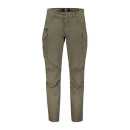 Cargohose Lerros "Cargo Pants FRASER", Herren, Gr. 31, L&auml;nge 36, aged olive, 97% Baumwolle, 3% Elasthan, regular fit, Hosen Cargohose