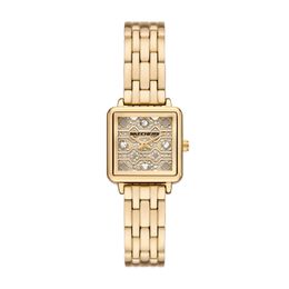 Quarzuhr Skechers "KATELLA", gelbgoldfarben, Armbanduhren, Damen, Quarzuhr, Armbanduhr, Damenuhr, analog, Glassteine