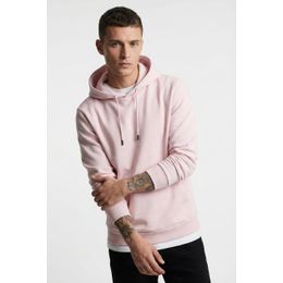 Only & Sons Kapuzensweatshirt ONLY & SONS "ONSCERES HOODIE SWEAT NOOS", Herren, Gr. L, veiled pink, angeraute Sweatware, Obermaterial: 57% Baumwolle, 43% Polyester, unifarben, regular fit normal, Rundhals, Rippb&uuml;ndchen, Sweatshirts, Baumwollmischung, regular fit