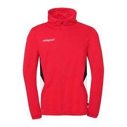Trainingsjacke Uhlsport "Trainingsjacke Equipe 29 Multi Hood", Herren, Gr. S, rot (rot, wei&szlig;, schwarz), Obermaterial: 100% Polyester Pol. recyc.., Jacken Trainingsjacke