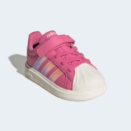 Sneaker adidas Sportswear "STREETTALK EL I", M&auml;dchen, Gr. 24, pink fusion, ftwr wei&szlig;, wonder quartz, Synthetik, Schuhe Sneaker, inspiriert vom Design des adidas superstar, f&uuml;r Kinder
