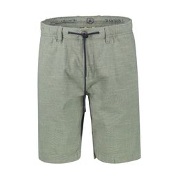 Chinoshorts Lerros "Sommerliche Chino-Shorts aus reiner Baumwolle mit Tunnelzug", Herren, Gr. 31, nordic olive, 100% Baumwolle, Hosen Chinoshorts