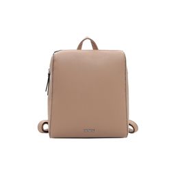 Emily & Noah Rucksack EMILY & NOAH "Rucksack E&N Ella", Damen, Gr. B/H/T: 25cm x 29cm x 12cm, beige (taupe 900), Obermaterial: 60% Polyurethan PU. 40% Polyester PES., Rucks&auml;cke Rucksack