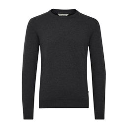 Rundhalspullover 11 Project "Rundhalspullover PRMelvin", Herren, Gr. XXL, grau (charcoal mix), Obermaterial: 100% Baumwolle CO., Pullover Rundhalspullover