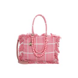 Shopper SURI FREY "Shopper SFY Cacey", Damen, Gr. B/H/T: 50cm x 37cm x 15cm 0, rosa (rose 650), Baumwolle, Taschen Shopper