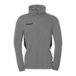 Trainingsjacke Uhlsport "Trainingsjacke Equipe 29 Multi Hood", Herren, Gr. M, grau (steingrau, wei&szlig;, schwarz), Obermaterial: 100% Polyester Pol. recyc.., Jacken Trainingsjacke