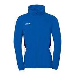 Trainingsjacke Uhlsport "Trainingsjacke Equipe 29 Multi Hood", Herren, Gr. 4XL, blau (azurblau, wei&szlig;, marine), Obermaterial: 100% Polyester Pol. recyc.., Jacken Trainingsjacke