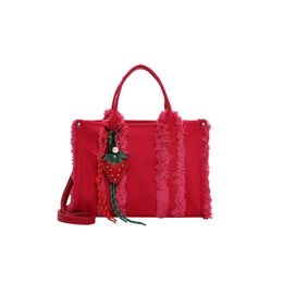 Shopper SURI FREY "Shopper SFY Kally", Damen, Gr. B/H/T: 34cm x 24cm x 14cm 0, pink (pink 670), Polyester, Taschen Shopper