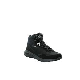 Wanderschuh Jack Wolfskin "DROMOVENTURE TEXAPORE MID M", Herren, Gr. 44, grau (phantom), Synthetik, Textil, Schuhe Wanderschuh, Wasserdicht, Trekkingschuh