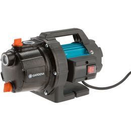 Gartenpumpe Gardena "3700/4 BASIC", gelb (schwarz), B:16cm H:20,6cm L:34,9cm, Pumpen, leise und vielseitig einsetzbar, 3700 l/h, 800 W