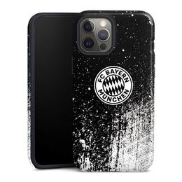 DeinDesign iPhone 12 Pro Max Handy Panzer Handyh&uuml;lle robuste Outdoor H&uuml;lle Schutzh&uuml;lle gl&auml;nzend Official Licensed Product Fcb Fc Bayern M&uuml;nchen Tough Case