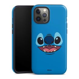 DeinDesign iPhone 12 Pro Max Handy Panzer Handyh&uuml;lle robuste Outdoor H&uuml;lle Schutzh&uuml;lle gl&auml;nzend Official Licensed Product Disney Lilo & Stitch Tough Case