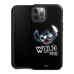 DeinDesign iPhone 12 Pro Max Handy Panzer Handyh&uuml;lle robuste Outdoor H&uuml;lle Schutzh&uuml;lle gl&auml;nzend Lilo & Stitch Disney Official Licensed Product Tough Case