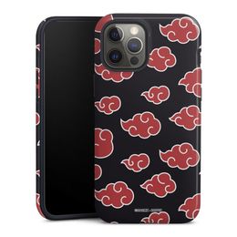 DeinDesign iPhone 12 Pro Max Handy Panzer Handyh&uuml;lle robuste Outdoor H&uuml;lle Schutzh&uuml;lle gl&auml;nzend Akatsuki Official Licensed Product Naruto Shippuden Tough Case