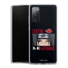 DeinDesign Galaxy S20 FE Handy Silikon H&uuml;lle Case transparent Handyh&uuml;lle Manga Itachi Uchiha Naruto Shippuden Silikon Case