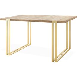ESSTISCH Stella rechteckig ausziehbar, Sonoma Eiche 140-260/80/76 cm