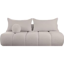 SCHLAFSOFA Milla mit Bettkasten, Sand Beige 205/97/85 cm