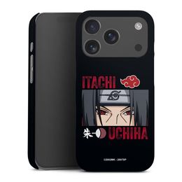 DeinDesign iPhone 17 Pro Handy Premium Case Smartphone Handyh&uuml;lle Schutzh&uuml;lle gl&auml;nzend Naruto Shippuden Manga Itachi Uchiha Premium Case