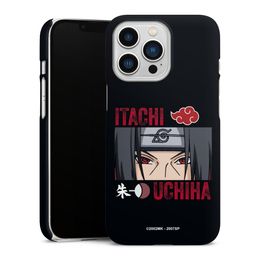 DeinDesign iPhone 13 Pro Handy Premium Case Smartphone Handyh&uuml;lle Schutzh&uuml;lle matt Naruto Shippuden Manga Itachi Uchiha Premium Case