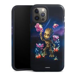 DeinDesign iPhone 12 Pro Max Handy Panzer Handyh&uuml;lle robuste Outdoor H&uuml;lle Schutzh&uuml;lle gl&auml;nzend Baby Groot Marvel Guardians Of The Galaxy Tough Case