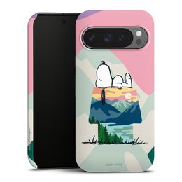 DeinDesign Google Pixel 9 Pro Handy Panzer Handyh&uuml;lle robuste Outdoor H&uuml;lle Schutzh&uuml;lle gl&auml;nzend Official Licensed Product Peanuts Snoopy Tough Case