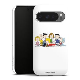 DeinDesign Google Pixel 9 Pro Handy Panzer Handyh&uuml;lle robuste Outdoor H&uuml;lle Schutzh&uuml;lle gl&auml;nzend Merchandise Kindheit Peanuts Tough Case