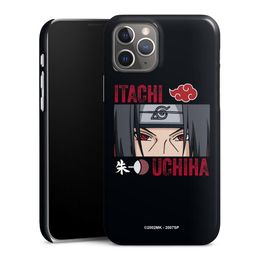 DeinDesign iPhone 12 Pro Handy Premium Case Smartphone Handyh&uuml;lle Schutzh&uuml;lle gl&auml;nzend Naruto Shippuden Manga Itachi Uchiha Premium Case