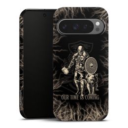 DeinDesign Google Pixel 9 Pro Handy Panzer Handyh&uuml;lle robuste Outdoor H&uuml;lle Schutzh&uuml;lle gl&auml;nzend Wikinger Vikings Tv Show Designs Tough Case