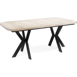 ESSTISCH Olivia ausziehbar rechteckig, Sonoma Eiche 200-280/100/76
