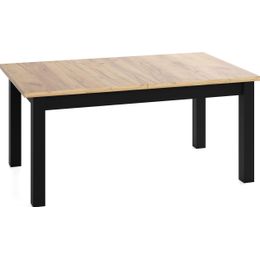 ESSTISCH Lindberg ausziehbar verl&auml;ngerbar rechteckig, Eiche Braun 160-240/90/77 cm