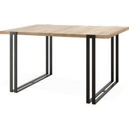 ESSTISCH Marco rechteckig ausziehbar, Sonoma Eiche 120-220/80/76 cm