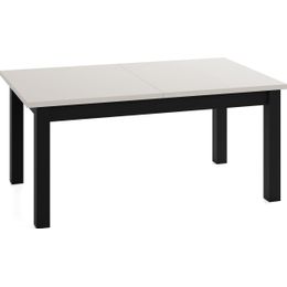 ESSTISCH Lindberg ausziehbar verl&auml;ngerbar rechteckig, Kaschmir 120-160/70/77 cm