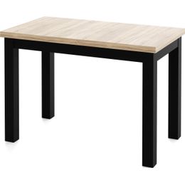 ESSTISCH Arden rechteckig, Eiche Hell Braun 100/60/73 cm