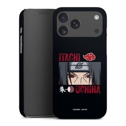 DeinDesign iPhone 17 Pro Max Handy Premium Case Smartphone Handyh&uuml;lle Schutzh&uuml;lle gl&auml;nzend Naruto Shippuden Manga Itachi Uchiha Premium Case
