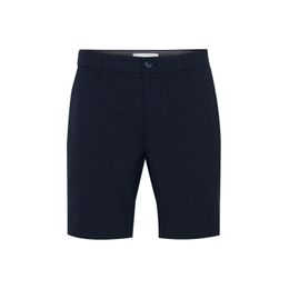 Chinoshorts Casual Friday "Chinoshorts CFCarsten", Herren, Gr. L, N-Gr, blau (schwarz navy), Obermaterial: 65% Polyester PES. 32% Viskose CV. 3% Elasthan EL., Hosen Chinoshorts
