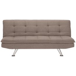 Mid.you Schlafsofa, Braun, Metall, 3-Sitzer, 194x87x102 cm, Liegefunktion, Kinder- & Jugendzimmer, Jugendm&ouml;bel, Jugendsofas