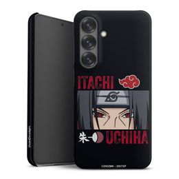 DeinDesign Galaxy S25 Handy Premium Case Smartphone Handyh&uuml;lle Schutzh&uuml;lle matt Naruto Shippuden Manga Itachi Uchiha Premium Case