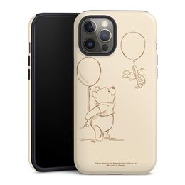 DeinDesign iPhone 12 Pro Max Handy Panzer Handyh&uuml;lle robuste Outdoor H&uuml;lle Schutzh&uuml;lle gl&auml;nzend Disney Official Licensed Product Winnie The Pooh Tough Case