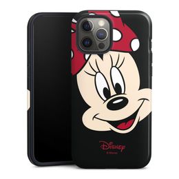 DeinDesign iPhone 12 Pro Max Handy Panzer Handyh&uuml;lle robuste Outdoor H&uuml;lle Schutzh&uuml;lle gl&auml;nzend Disney Minnie Mouse Official Licensed Product Tough Case