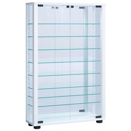 Vitrine Lumo ca. 59x91x18 cm Wei&szlig;