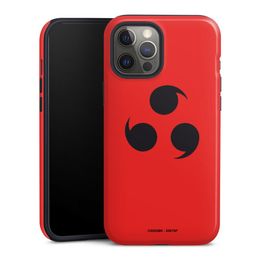 DeinDesign iPhone 12 Pro Max Handy Panzer Handyh&uuml;lle robuste Outdoor H&uuml;lle Schutzh&uuml;lle gl&auml;nzend Official Licensed Product Naruto Shippuden Sharingan Tough Case